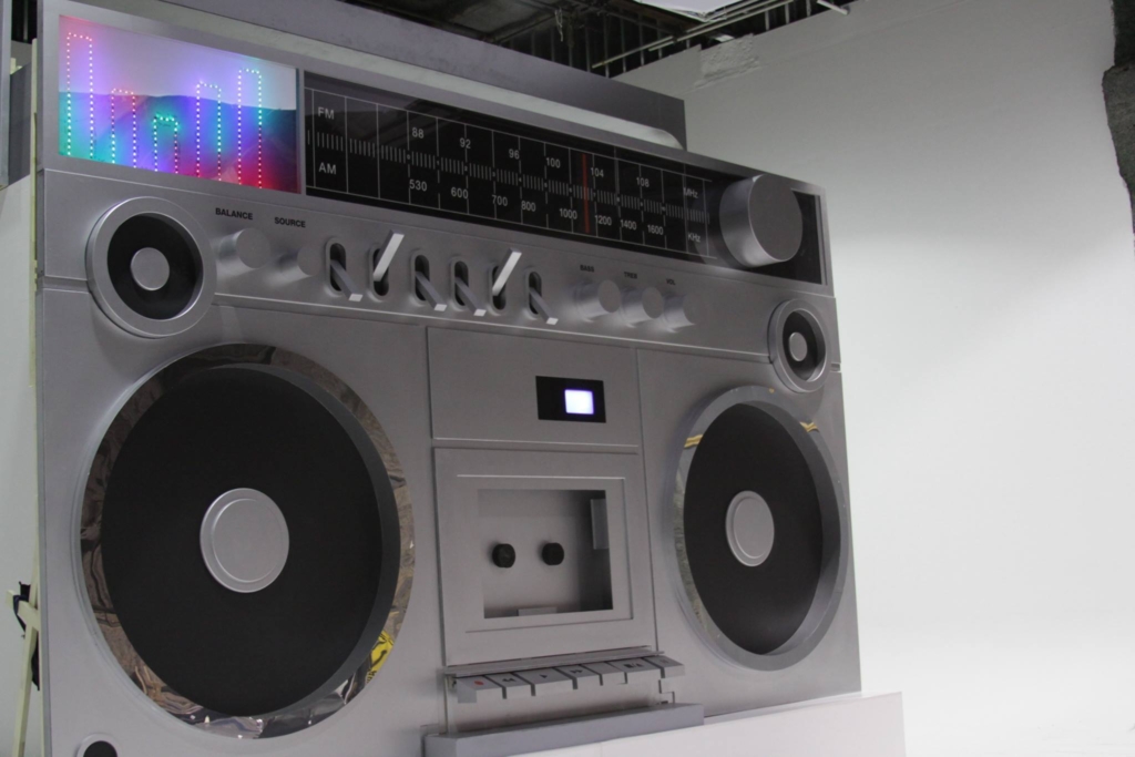 How We Built The Giant Boom Box for Eminem’s Berzerk Video